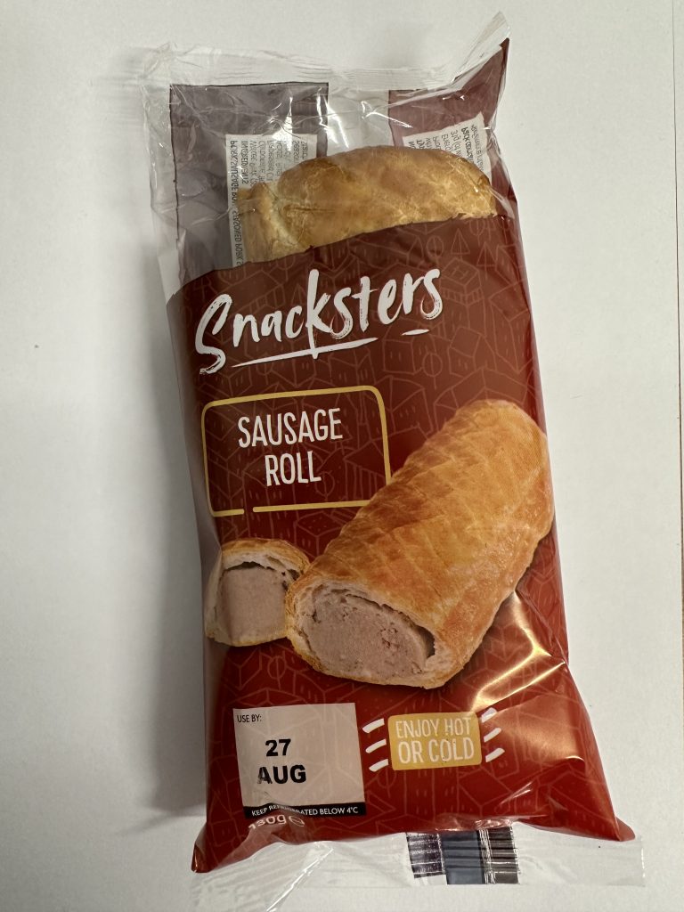 McColgans Snacksters Sausage Roll 130g x 6 | Bacon By The Box